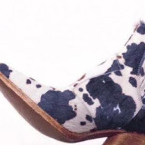 Shoes | Cow Heel Gorgeous Vegan Suede Ankle Boot | Poshmark